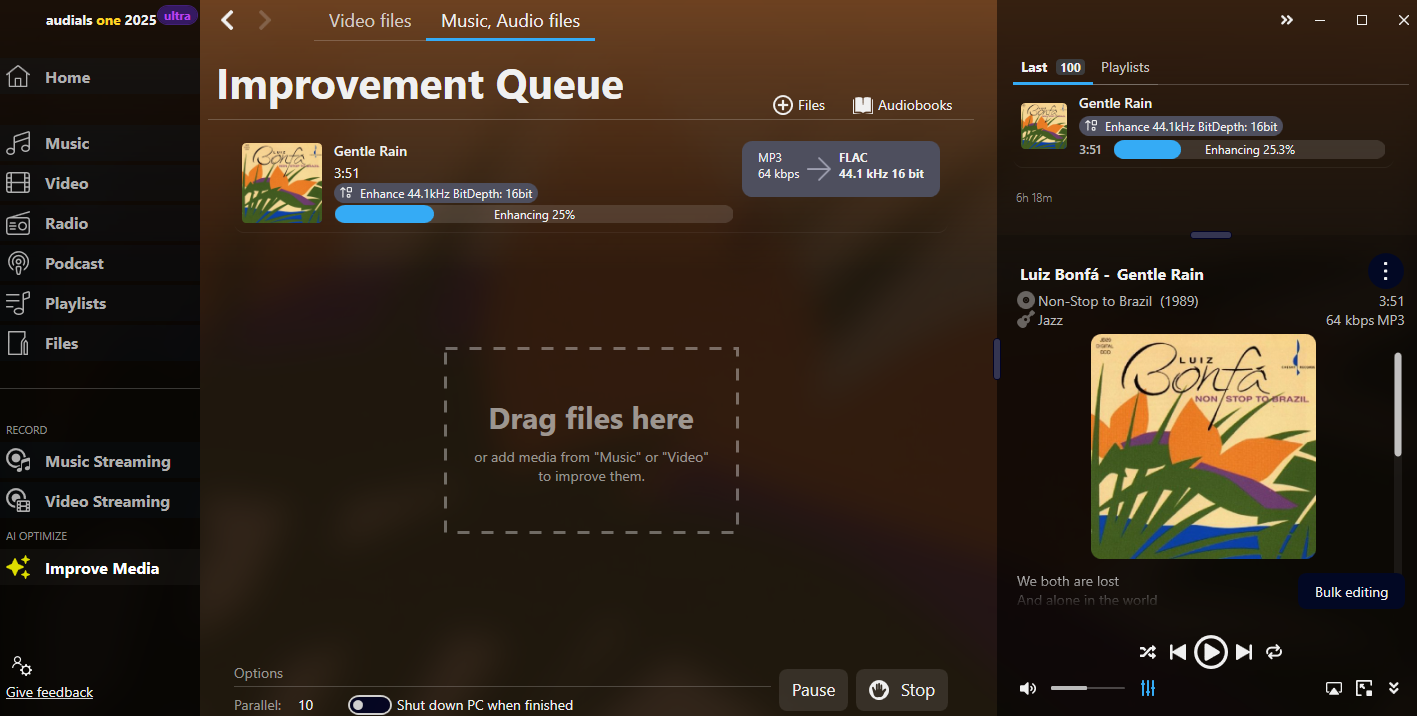 Improve media – Audials Support