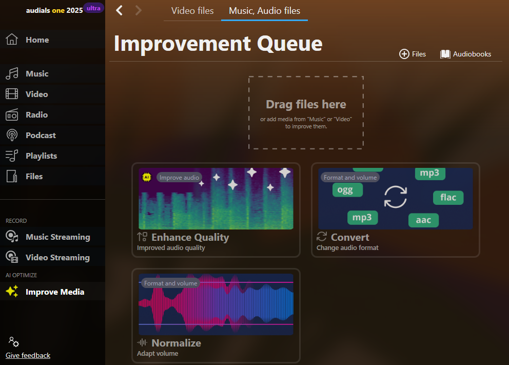 Improve media – Audials Support